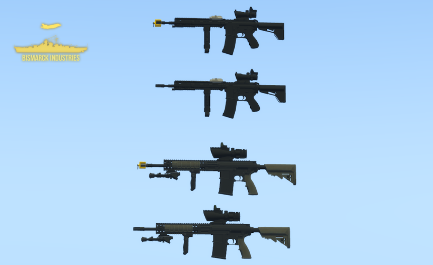 British Armed Forces 2020 Weapon Pack - Bismarck Industries