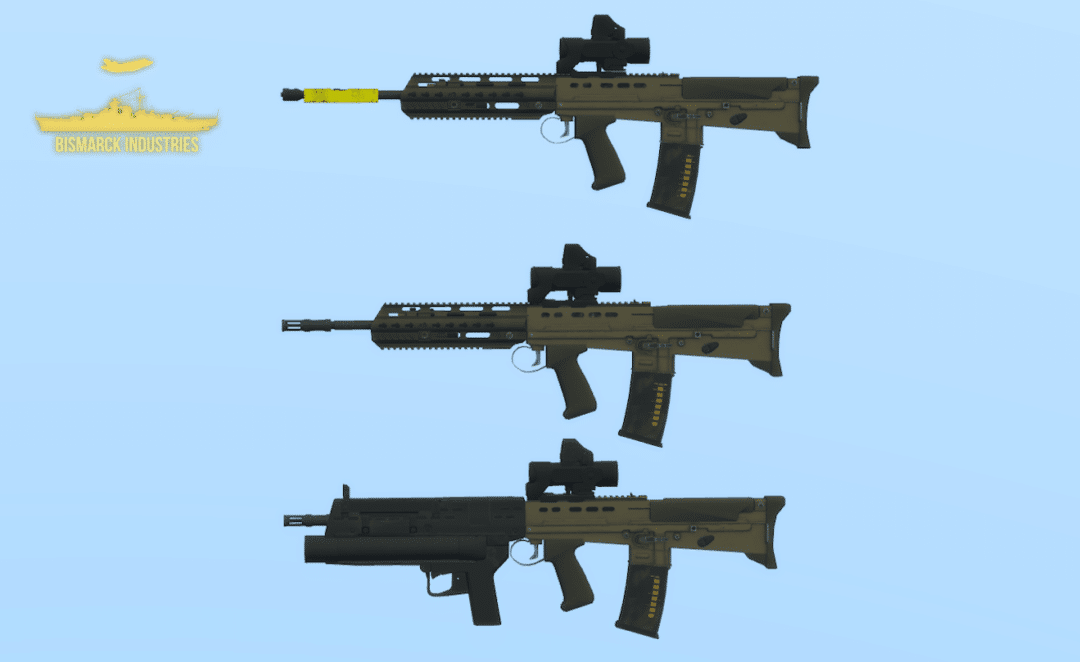 British Armed Forces 2020 Weapon Pack - Bismarck Industries