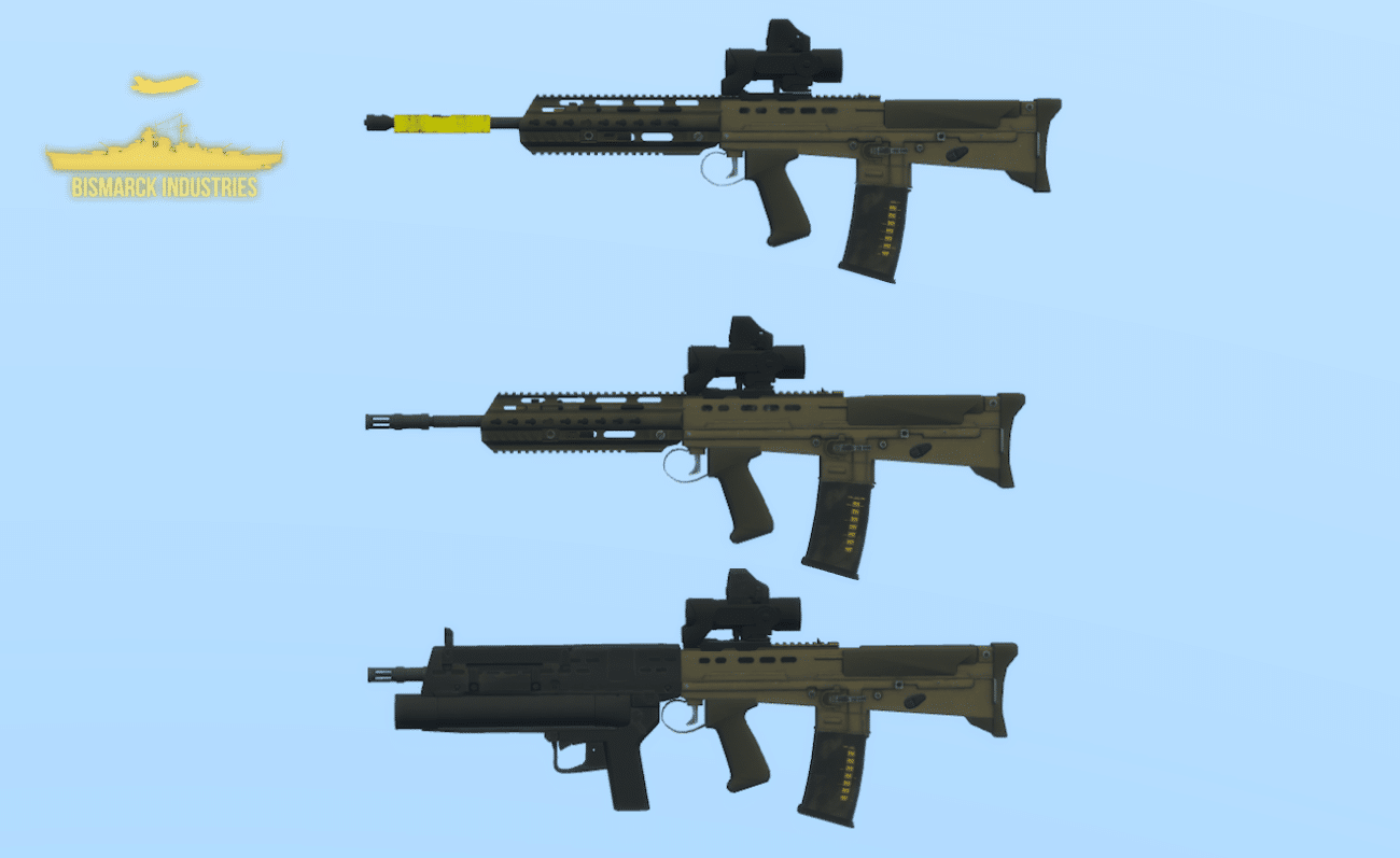 British Armed Forces 2020 Weapon Pack - Bismarck Industries