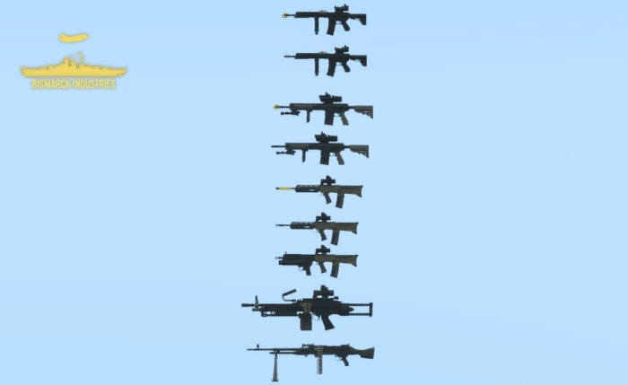 British Armed Forces 2020 Weapon Pack - Bismarck Industries