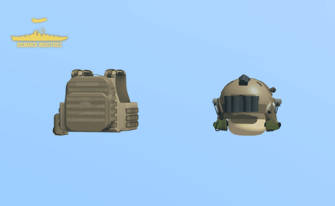 Norwegian Armed Forces Plate Carrier & Helmet - Bismarck Industries