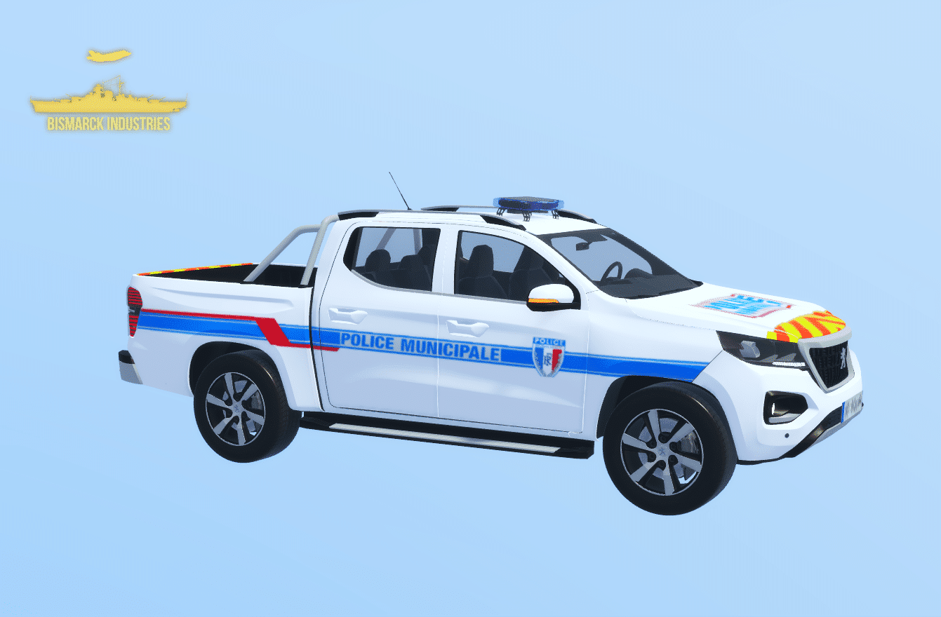 Peugeot Landrek Model 2021 Police Municipale | Bismarck Industries