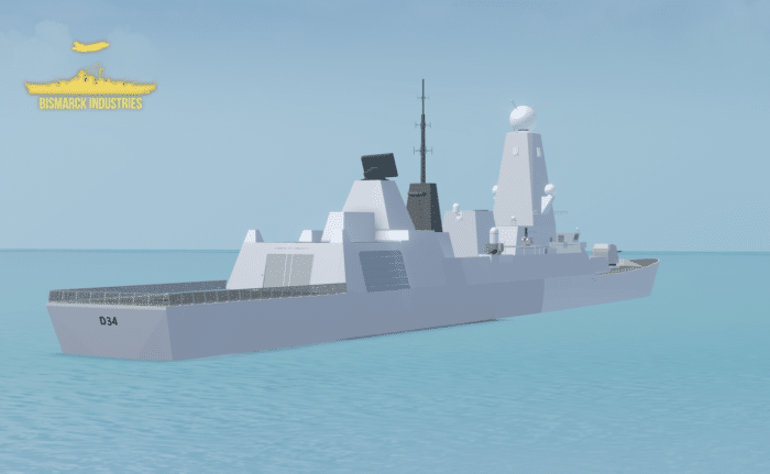 Type 45 Destroyer, Daring Class - Bismarck Industries