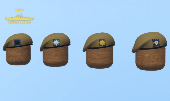 Irish Guards Berets - Bismarck Industries