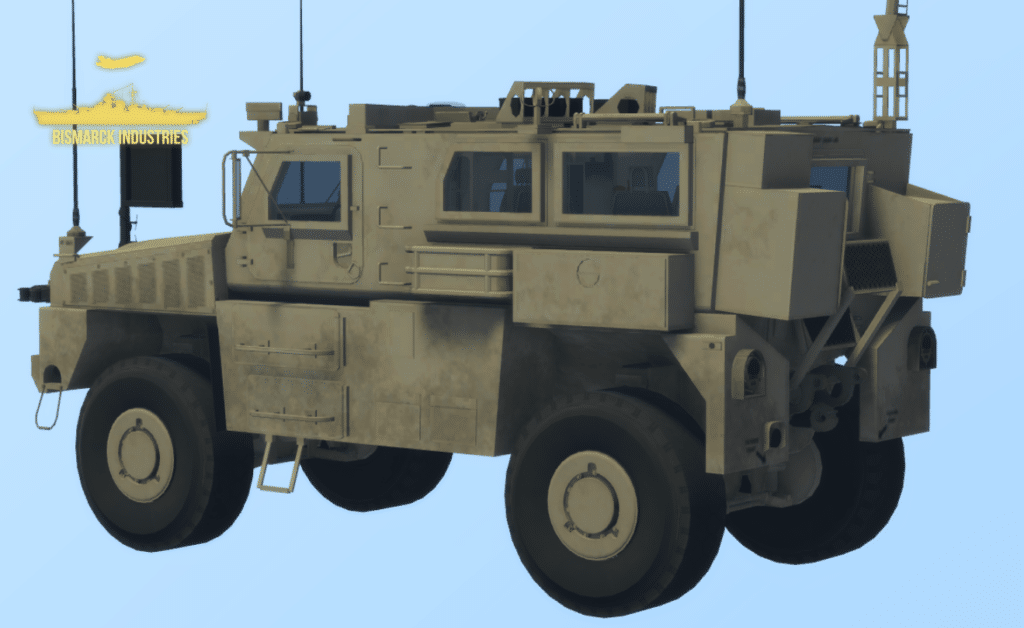 Cougar H 4x4 MRAP - Bismarck Industries
