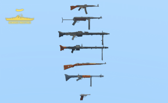 German WW2 Gun Pack - Bismarck Industries