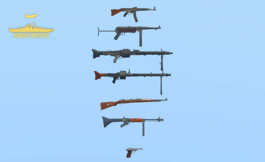 German WW2 Gun Pack - Bismarck Industries