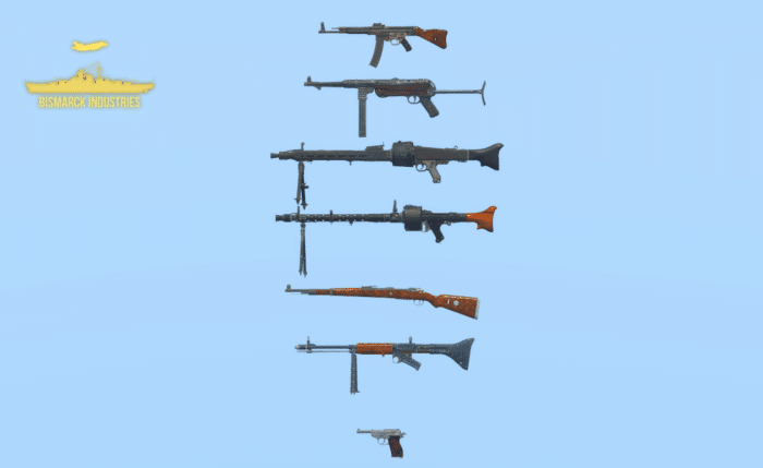 German WW2 Gun Pack - Bismarck Industries
