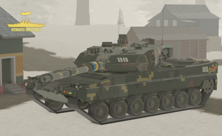 Leopard 2A6 MAIN BATTLE TANK - Bismarck Industries
