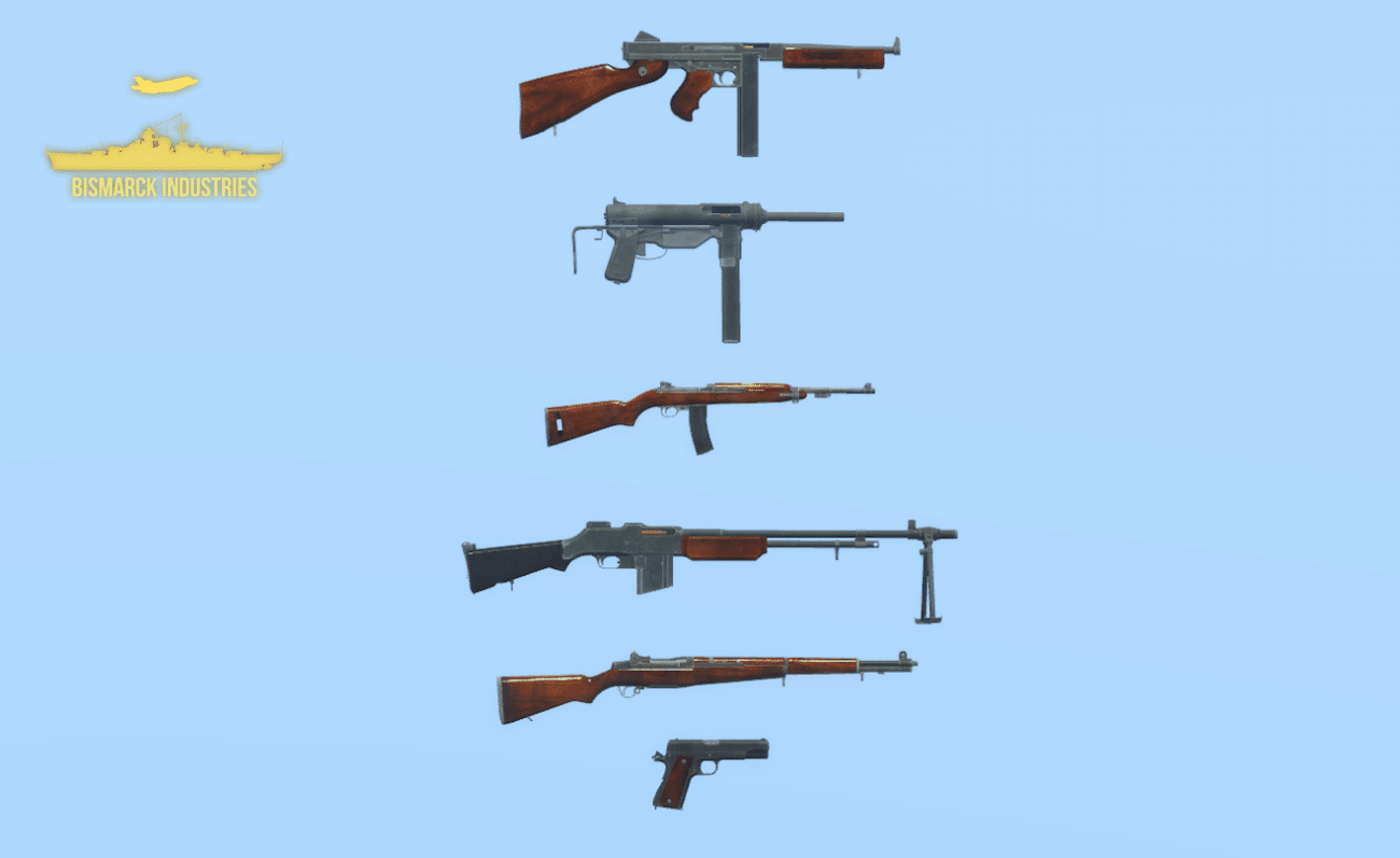 US WW2 Gun Pack - Bismarck Industries