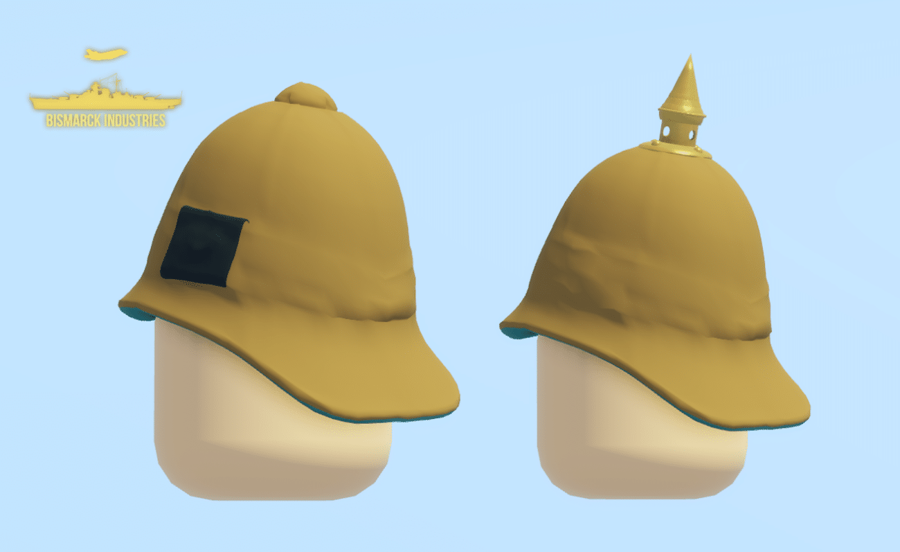 Khaki Pith Helmets - Bismarck Industries