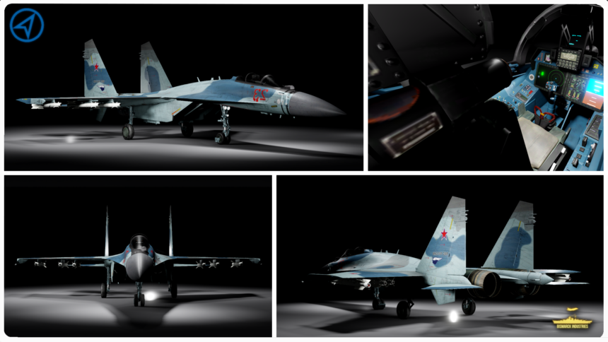 Sukhoi Su-35 Flanker-E Multirole Fighter - Bismarck Industries