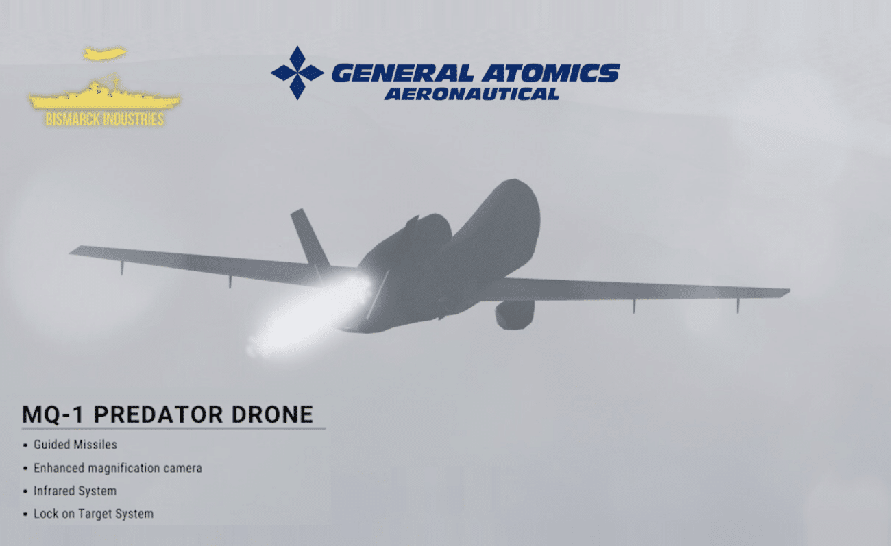 MQ-1 Predator Drone - Bismarck Industries